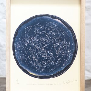 Star Map -limited Edition Print on Paper - Etsy