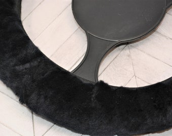 Sheepskin Steering Wheel Cover | Etsy