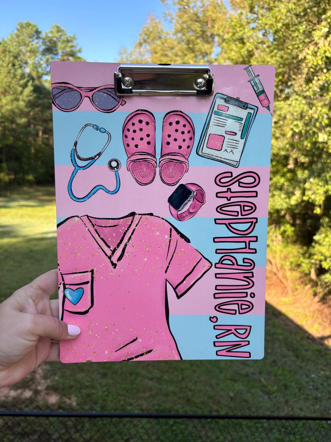 Double Sided Customized Nurse Clipboard - Etsy