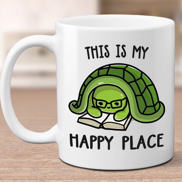 Reading is My Happy Place - Etsy