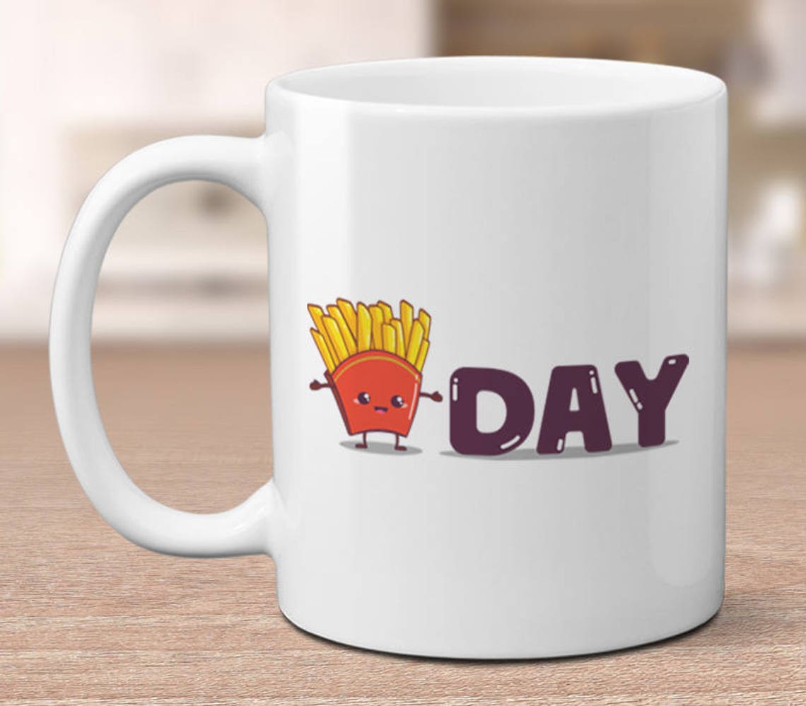 Fry Day 11oz Funny Coffee Mug Pun Mug Friday Mug Cute Mug - Etsy