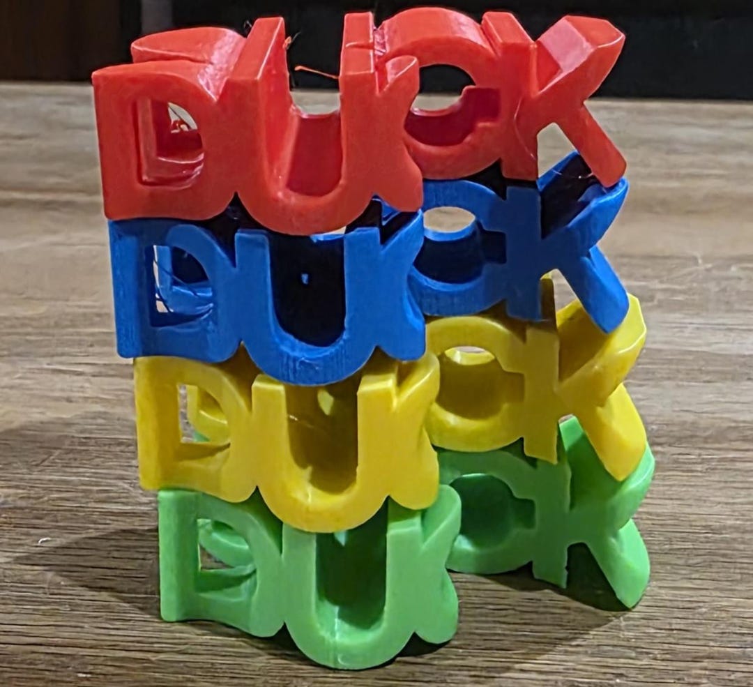 Single Word Ducks - Etsy