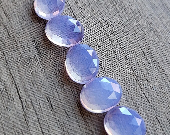 Lavender Chalcedony, Rosecut Purple Chalcedony, Chalcedony Cabochons ...