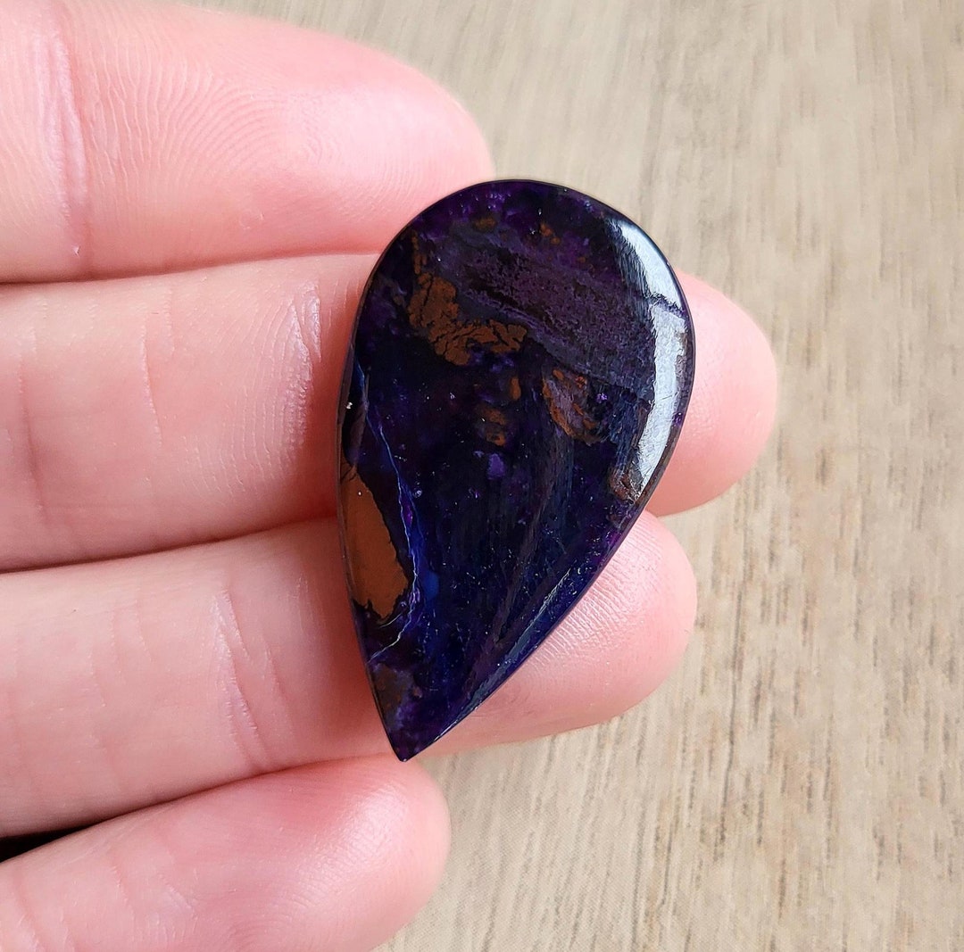 Sugilite Cabochon, Sugilite Stone, Unbacked Stone, Purple Gemstone ...