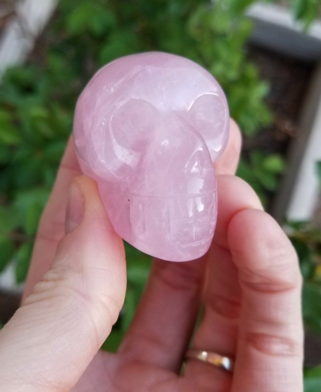Rose Quartz Skull, Skull Crystal, Crystal Skull, Skull Rock, Rock Skull ...
