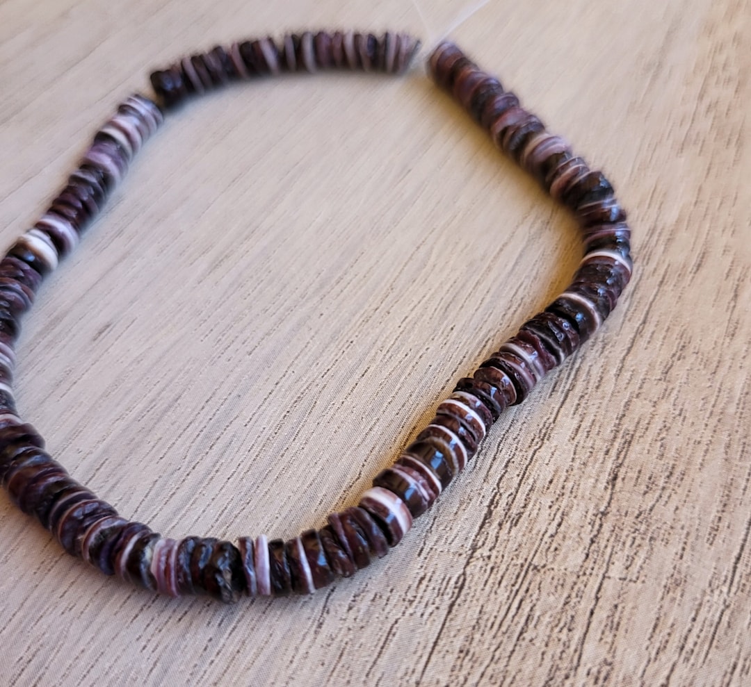 Olive Shell Beads Dark Colored Beads Beading Supplies - Etsy