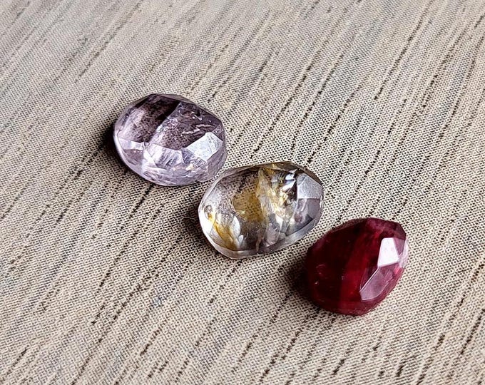 Rosecut Spinel Cabochons, Rosecut Spinel, Spinel Cabochon, Spinel ...