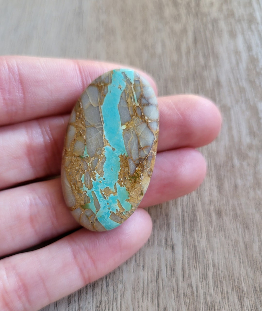 Royston Ribbon Turquoise Cabochon Ribbon Turquoise Cabochons - Etsy