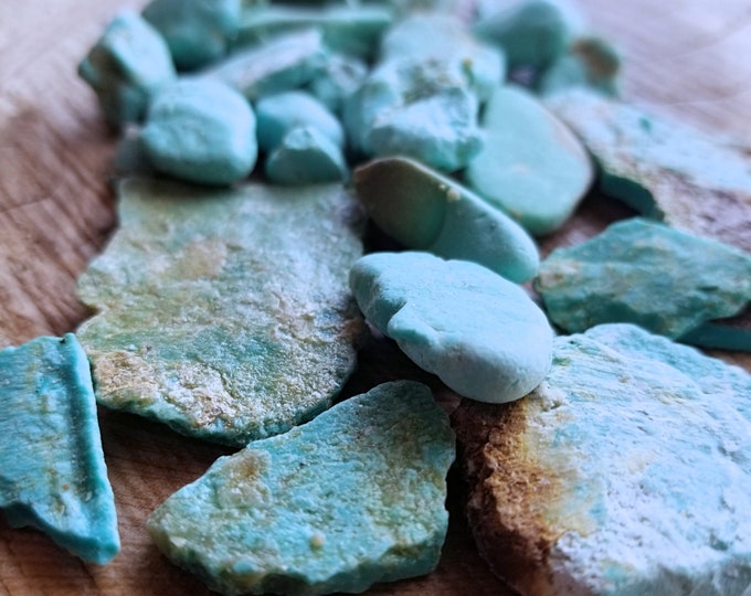 Royston Turquoise Rough, Stabilized Turquoise Rough, Lapidary Turquoise ...