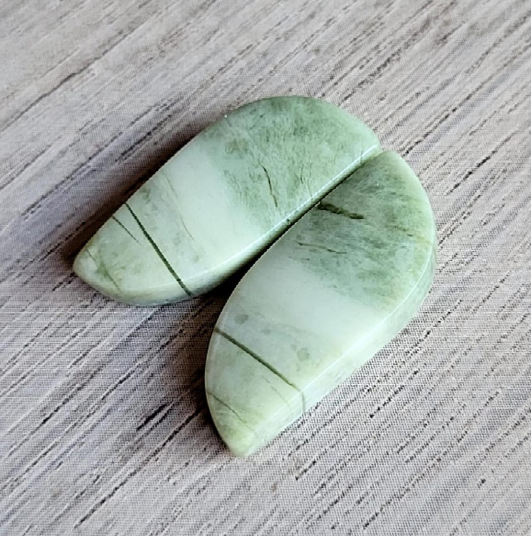 Lime Serpentine Set, Lime Serpentine, Green Stone Set, Lime Green ...