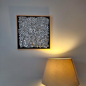 Shimmering Mosaic Wall Art: Recycled Aluminum Soda Can Decor - Etsy