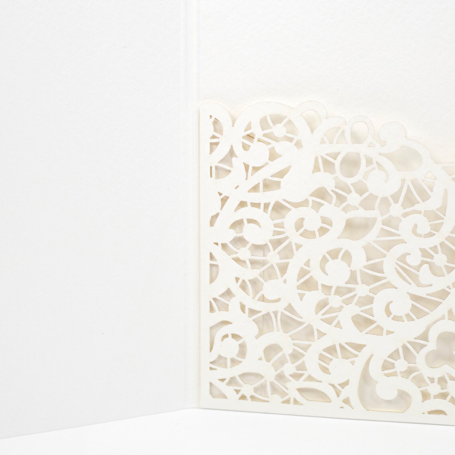 Laser Cut Invitation Covers Ivory Colour DIY Invitations - Etsy
