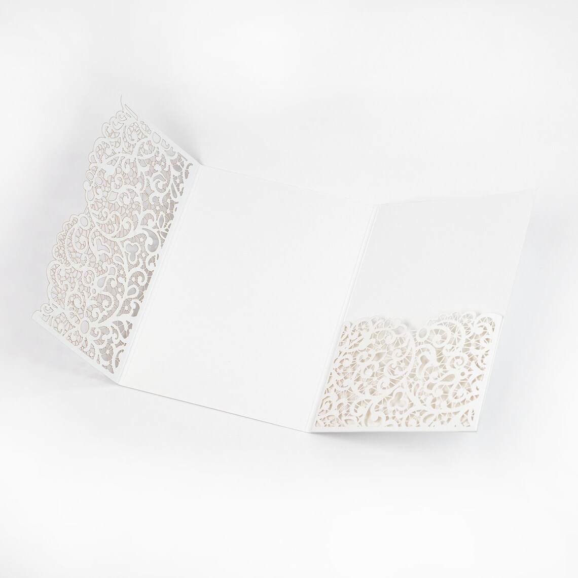 Laser Cut Invitation Covers Ivory Colour DIY Invitations - Etsy