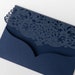Navy Blue Laser Cut Lace Covers - DIY Invitations Wedding Stationery - Etsy