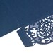 Navy Blue Laser Cut Lace Covers - Wedding, Birthday, Christening ...