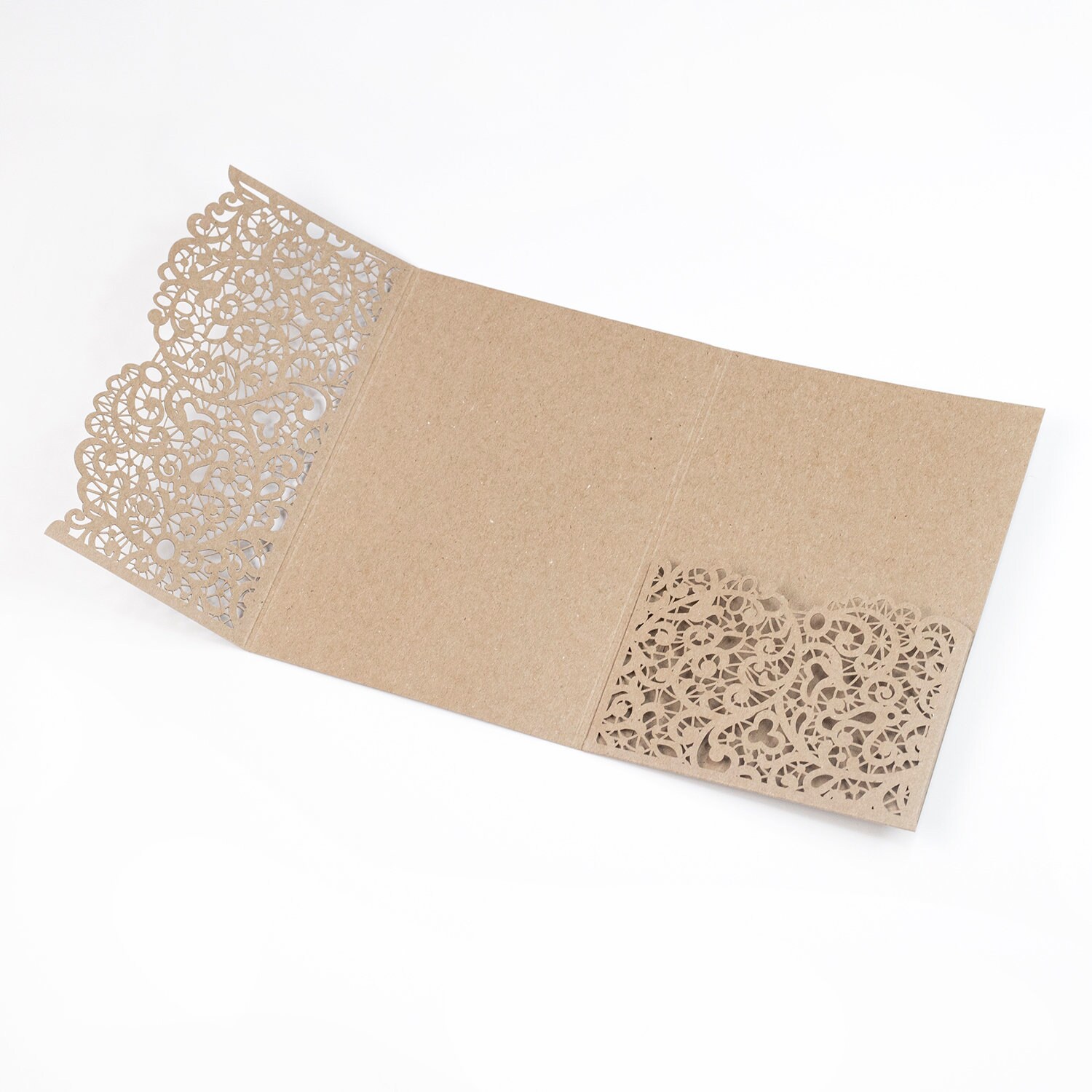 Laser Cut Invitation Covers Eco Colour DIY Invitations - Etsy