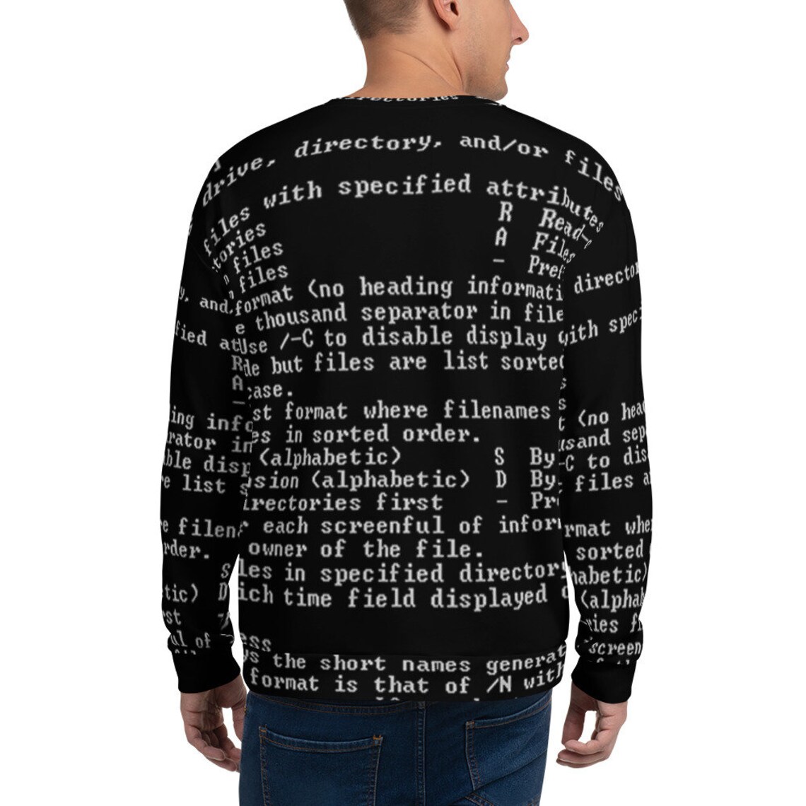 Computer Science Cyberpunk Clothing Fleece Pullover Oversized | Etsy