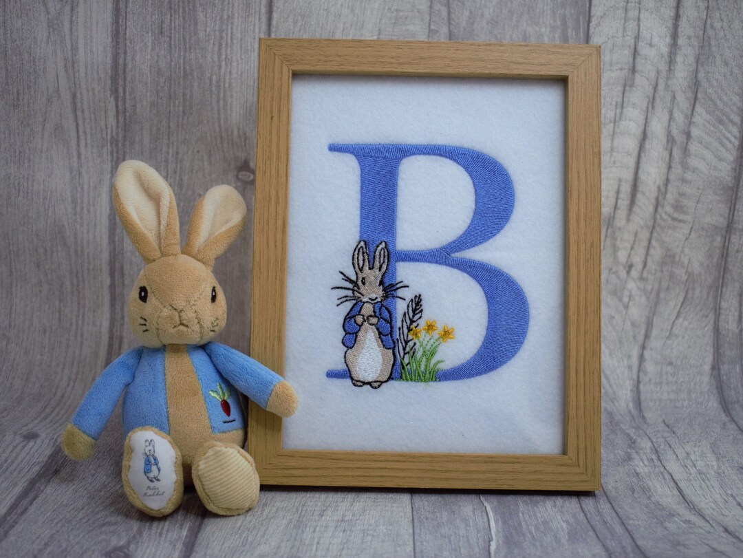 Peter Rabbit Initial Picture FREE POSTAGE - Etsy