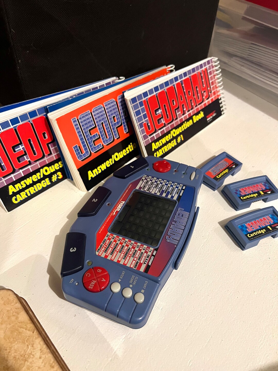 Electric Handheld Video Jeopardy Tiger 1995 Game - Etsy