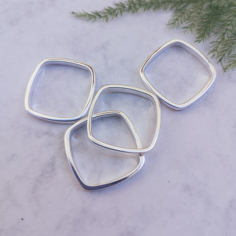 Square Band Ring - Etsy