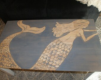 Mermaid Coffee Table | Etsy