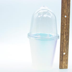 Iridescent Double Plant Pot With Optional Humidity Lid 3.5-inch Pot ...