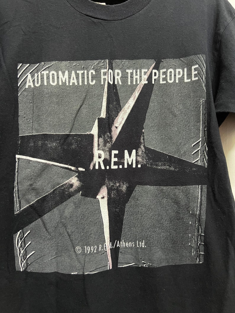 Vintage 90’s REM Automic for the People Band Tees/ Alternative Rock ...