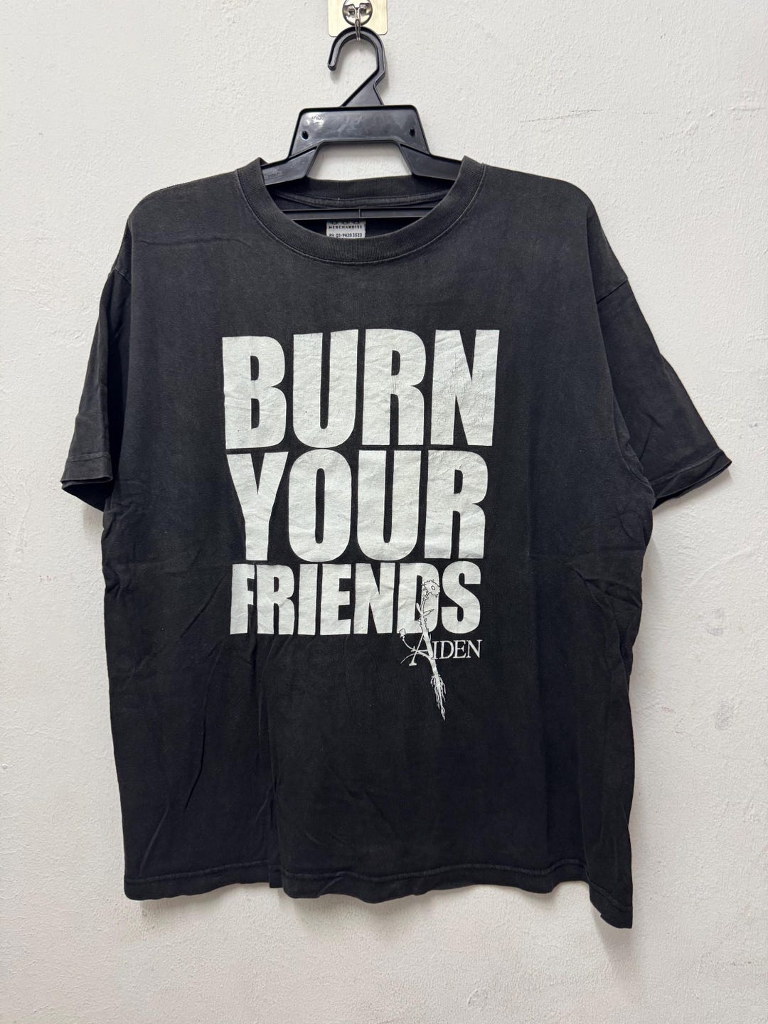 Vintage 00’s Aiden Burn Your Friends Horror Punk Post-hardcore Band Tee ...