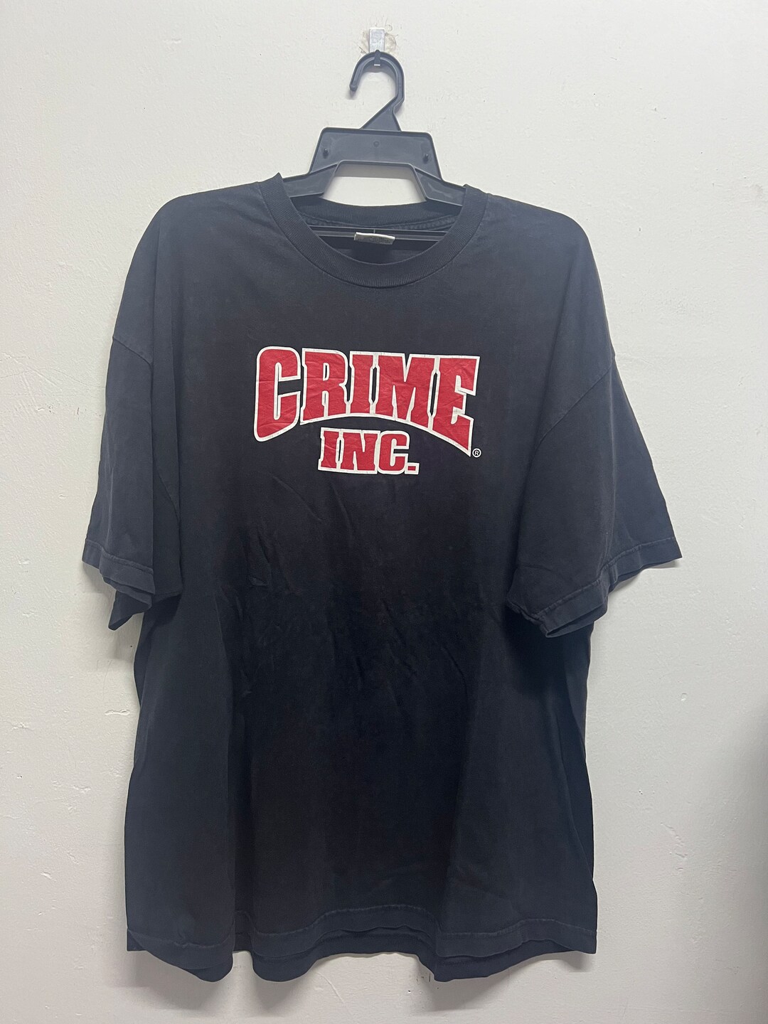 Vintage 90's Crime Inc Tupac Gangsta Streetwear Camiseta - Etsy España