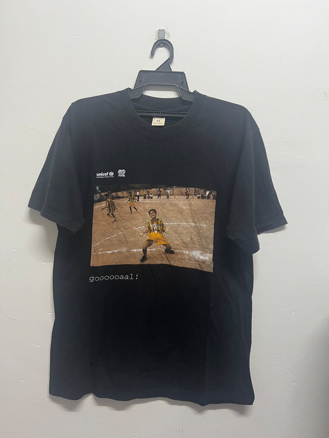 Vintage Unicef Pure Football Pure Hope Organisation Tee/ Classic ...