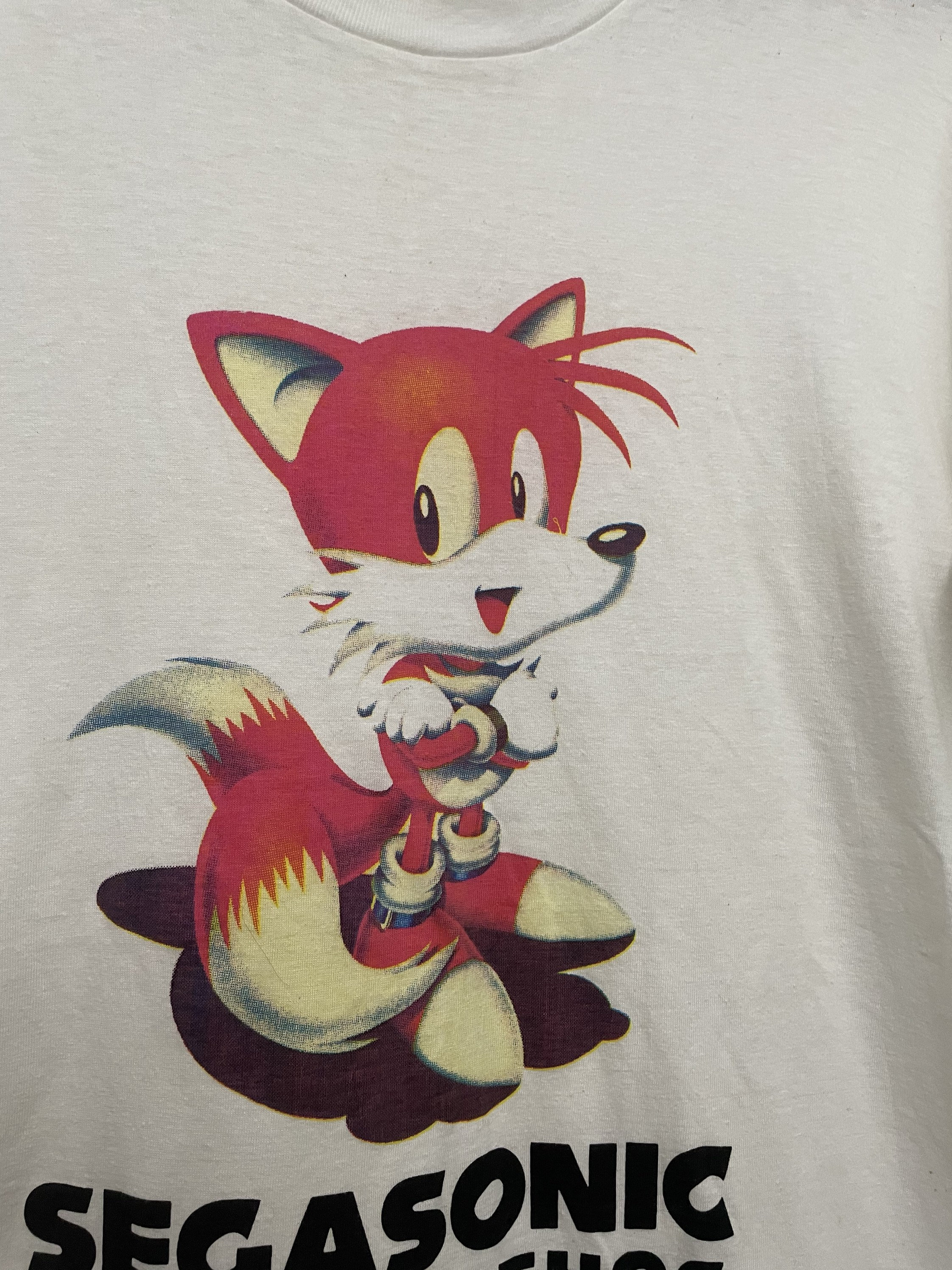 Vintage 90s Sega Sonic the Hedgehog X Fox Friends Tails Sidekick Promo ...