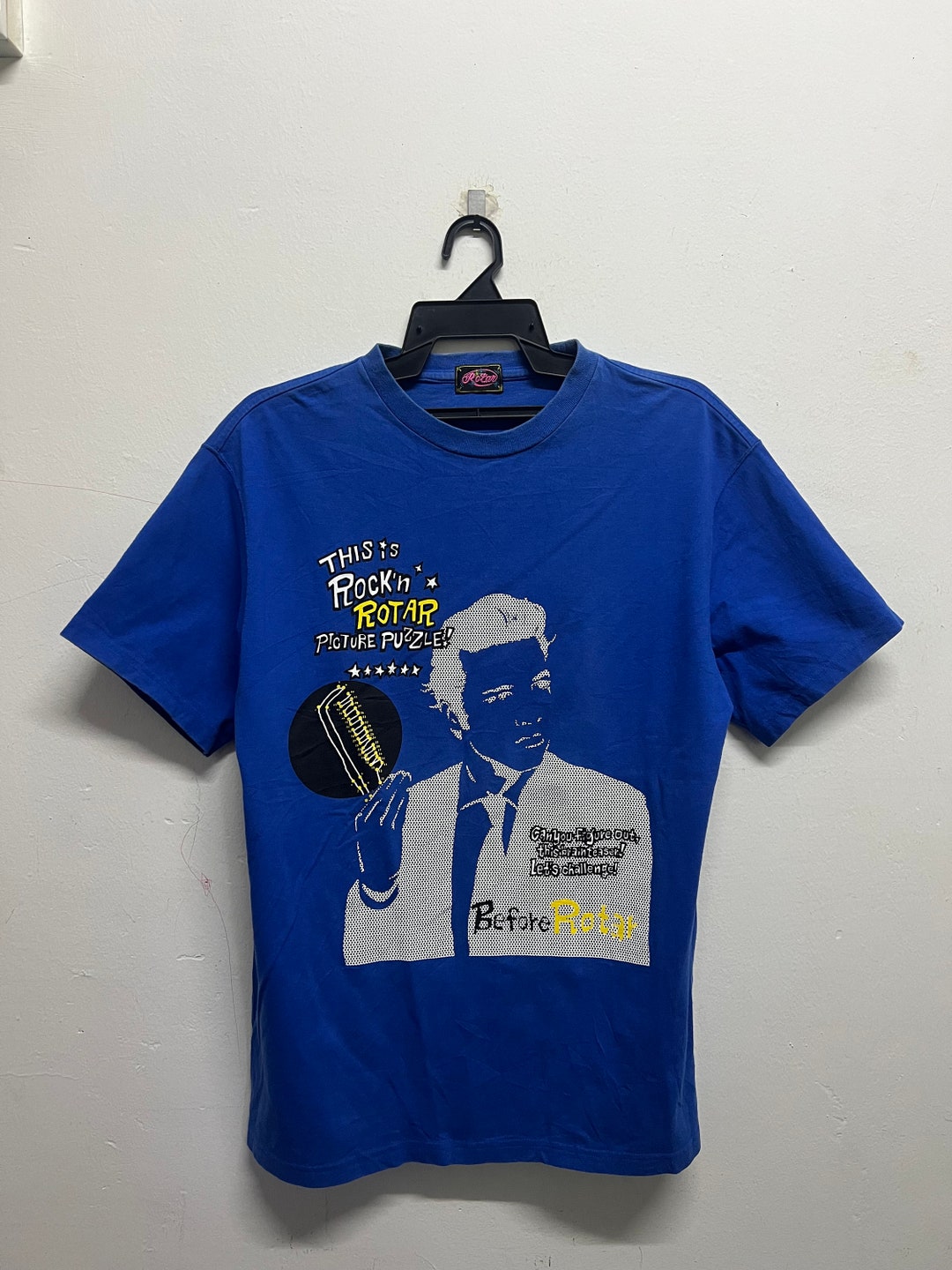 Vintage Rotar Picture Puzzles Band Tees/ Vintage Art T Shirt / Pop Art ...