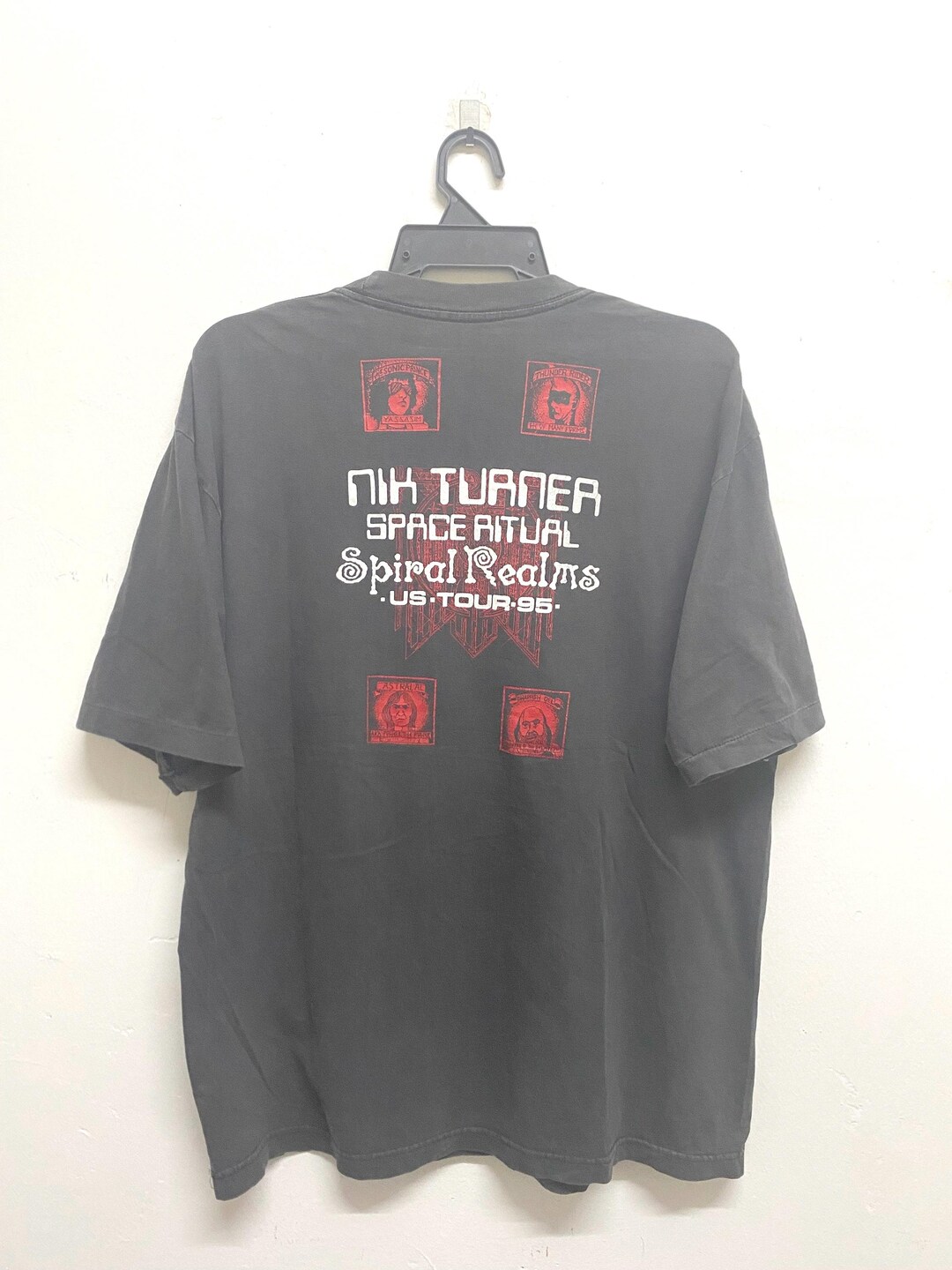Vintage 90s Spiral Realms Nick Turner Spiral Ritual Band Tees/ Vintage ...