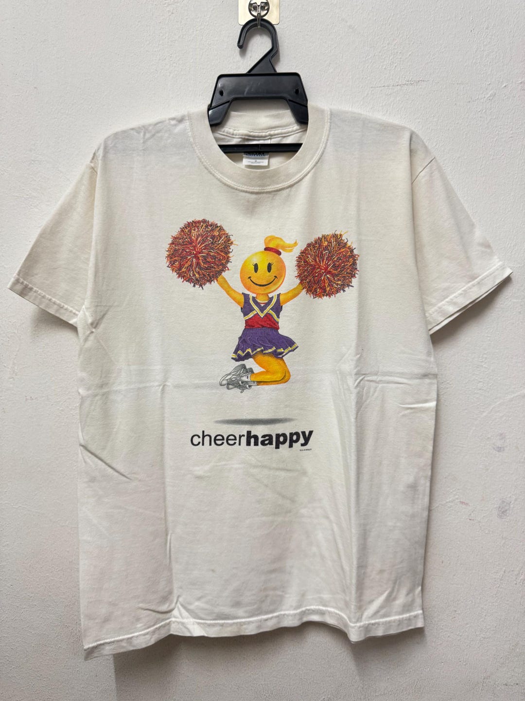 Vintage 00’s Smiley Cheer Happy Photo Art Tee/ Fotofolio / Modern Art ...