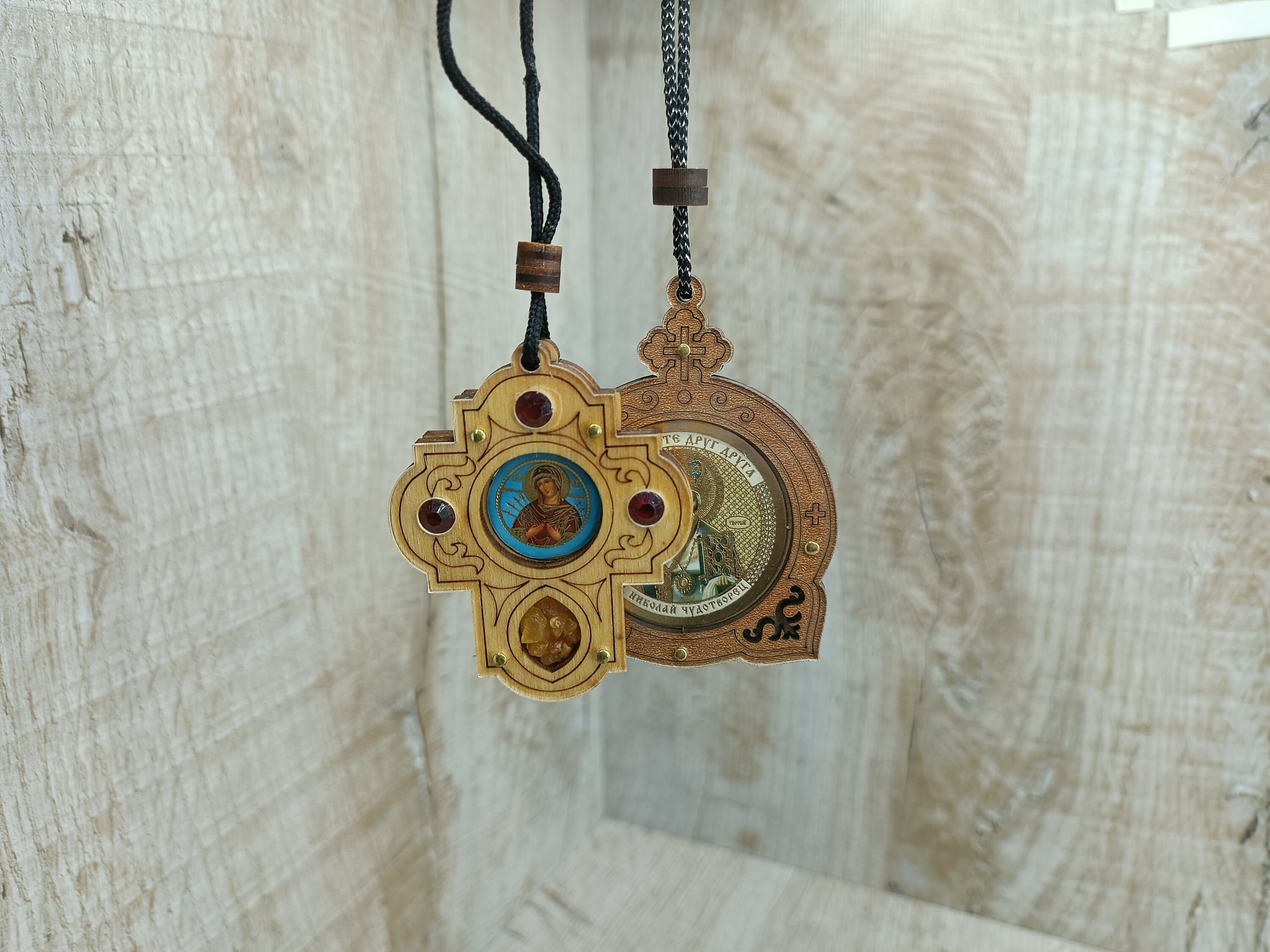 Religious Car Pendant Amulet Home Christian Shrines Orthodox - Etsy