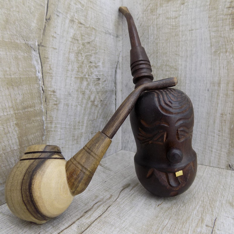 Wooden Smoking Pipes - Etsy