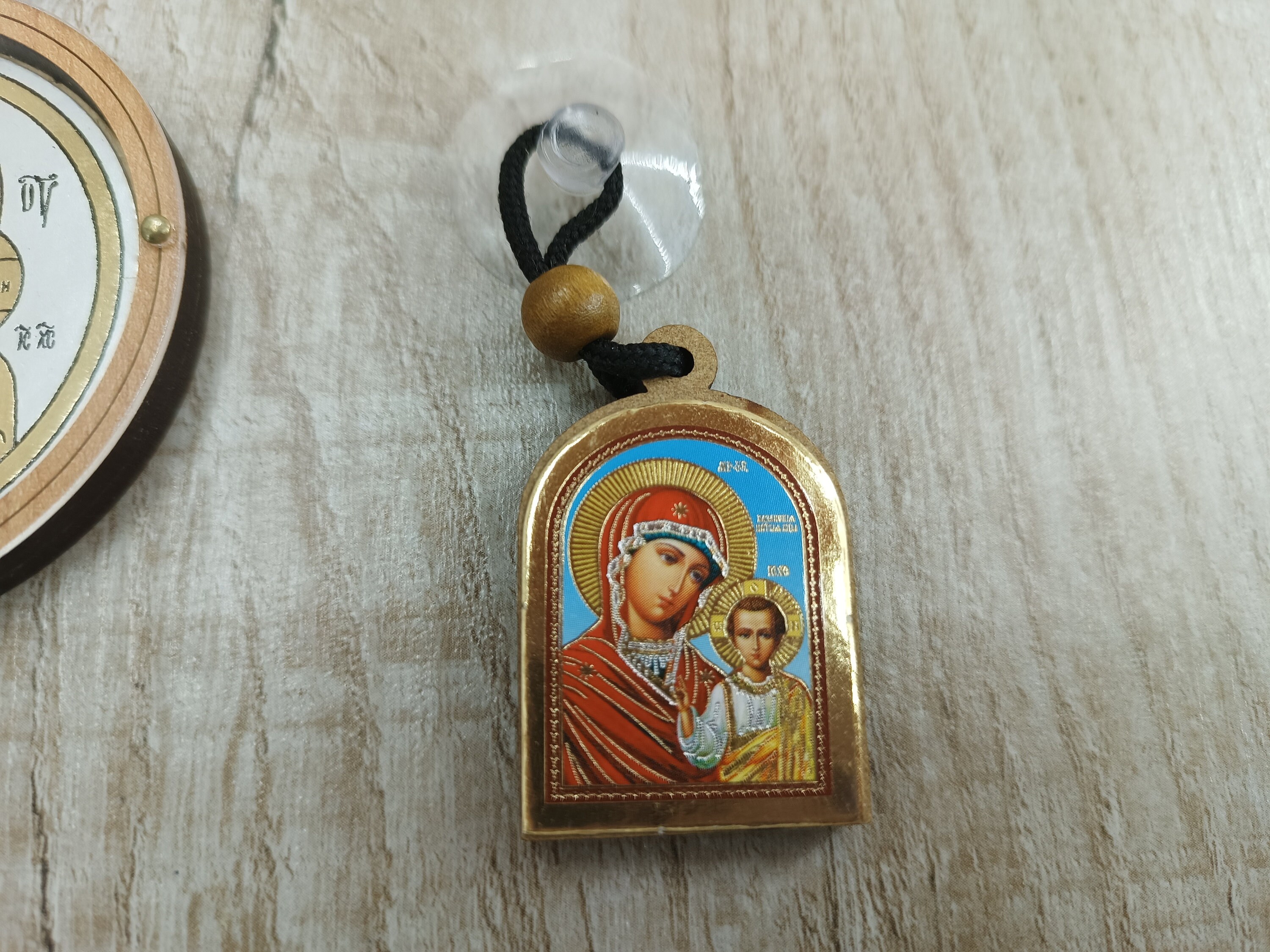 Christian Icon Car Amulet Car Mirror Cross Wooden Car Cross Cross of ...