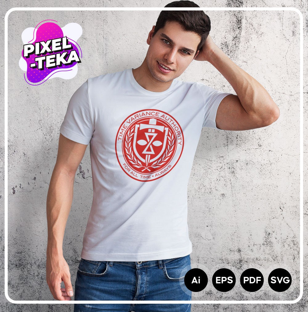 Time Variance Authority Tva Digital Instant Download Ai, EPD, SVG, PDF ...