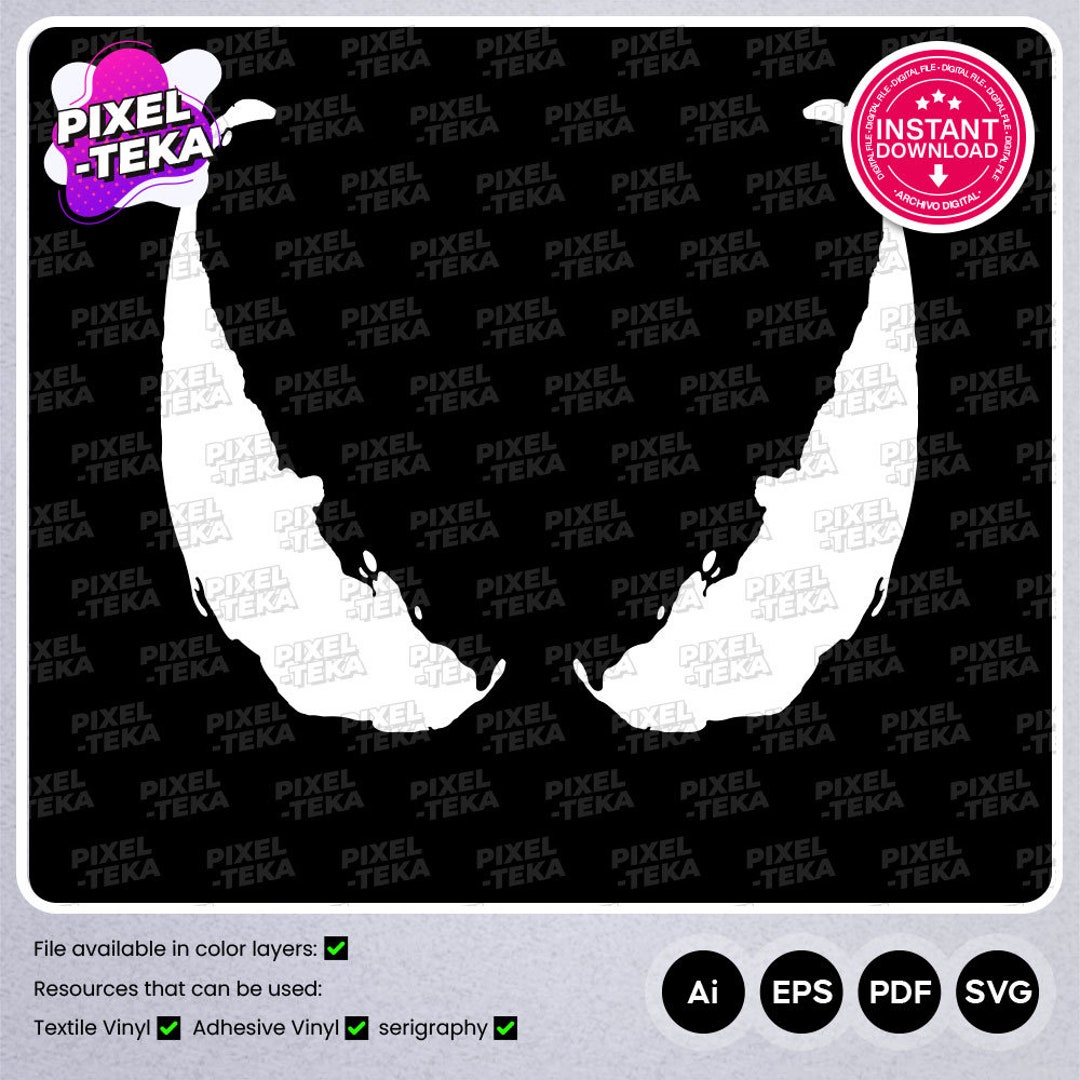 Eyes Venom Digital Instant Download Ai, Eps, PDF, Png - Etsy