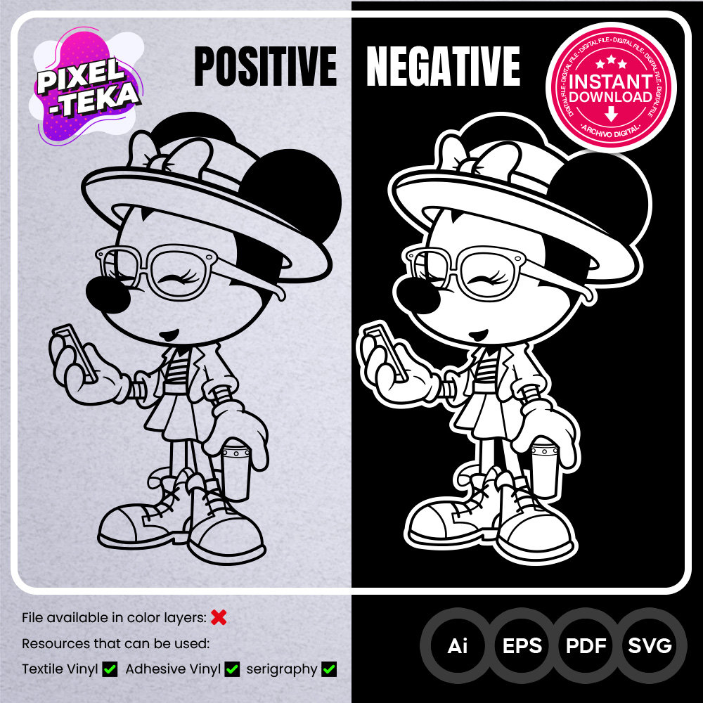 Mickey Mouse Hipster Tumblr
