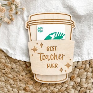 Teacher Appreciation Thank You Gift, Teacher Appreciation Gift Card ...
