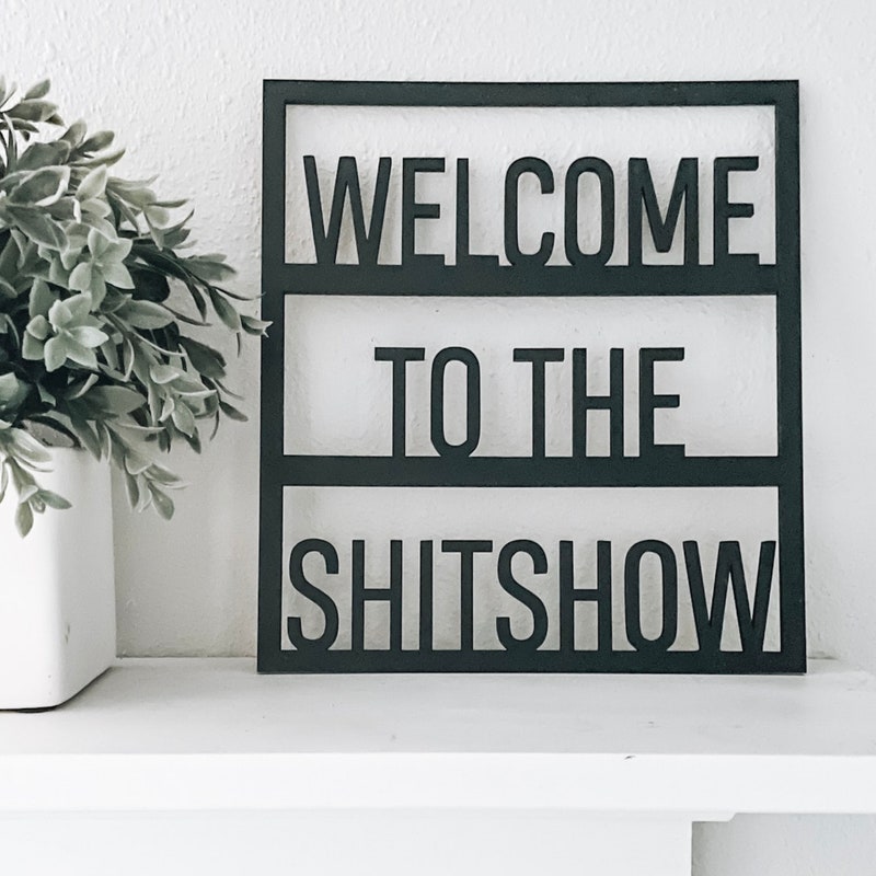 Funny Welcome Sign - Etsy