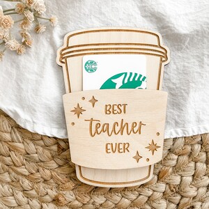 Teacher Appreciation Thank You Gift, Teacher Appreciation Gift Card ...