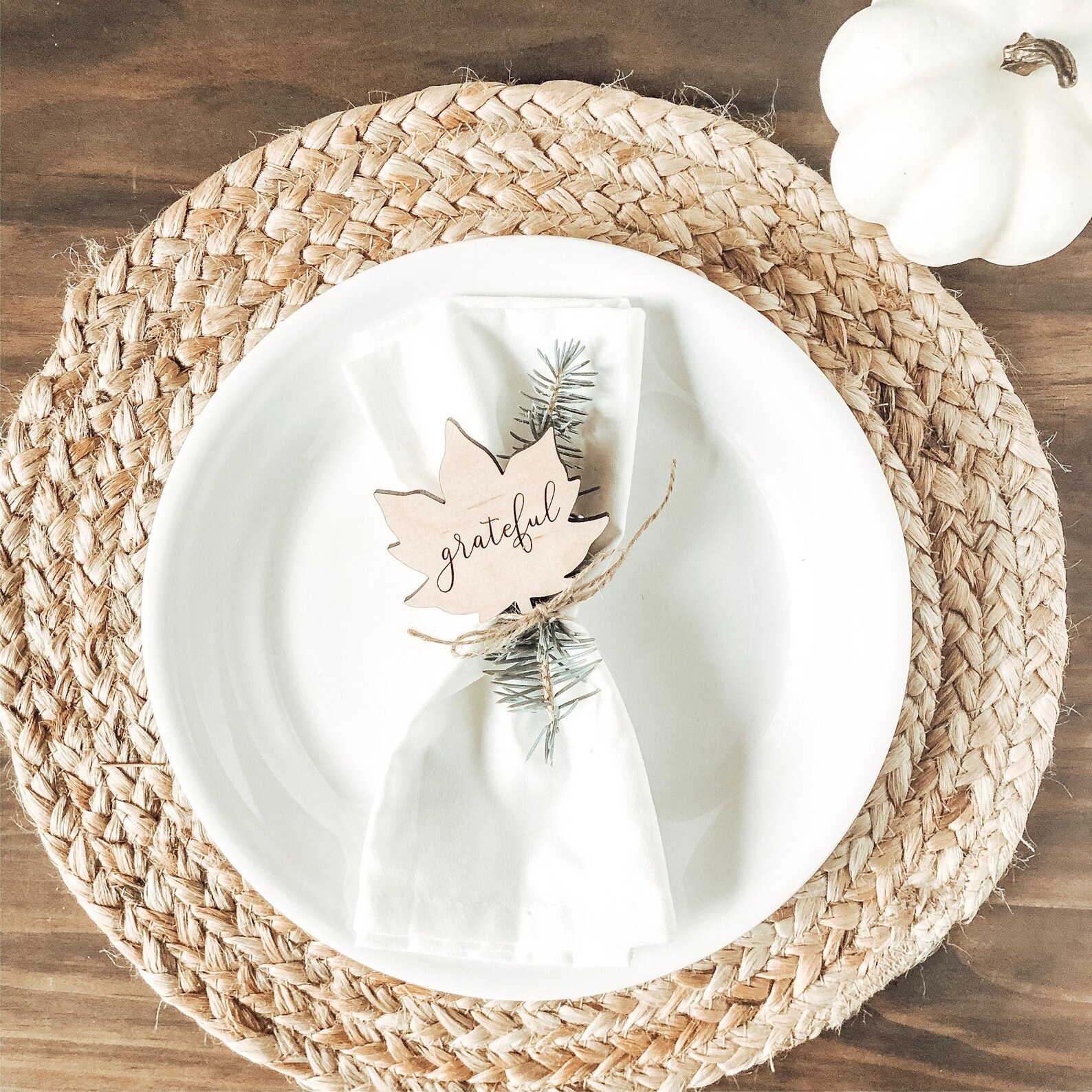 Thanksgiving Table Decor Leaf Name Cards Table Place - Etsy