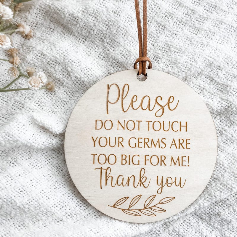Please Do Not Touch Sign - Etsy