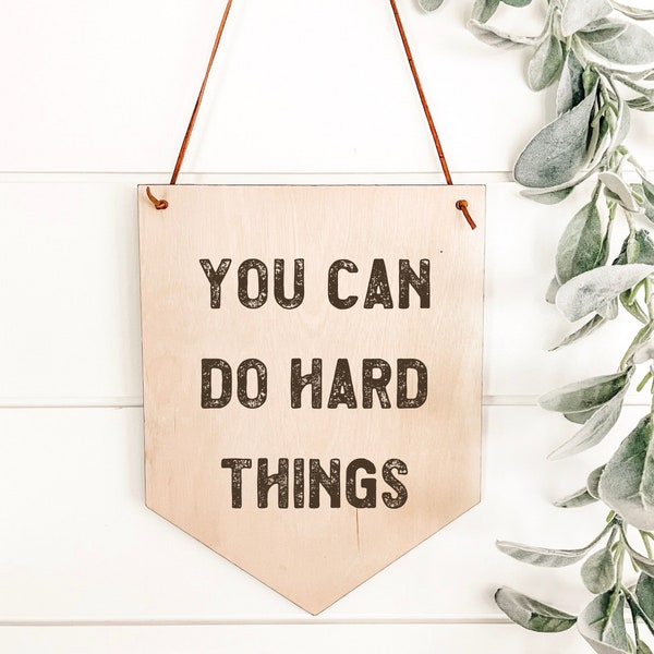 Motivational Pennant - Etsy