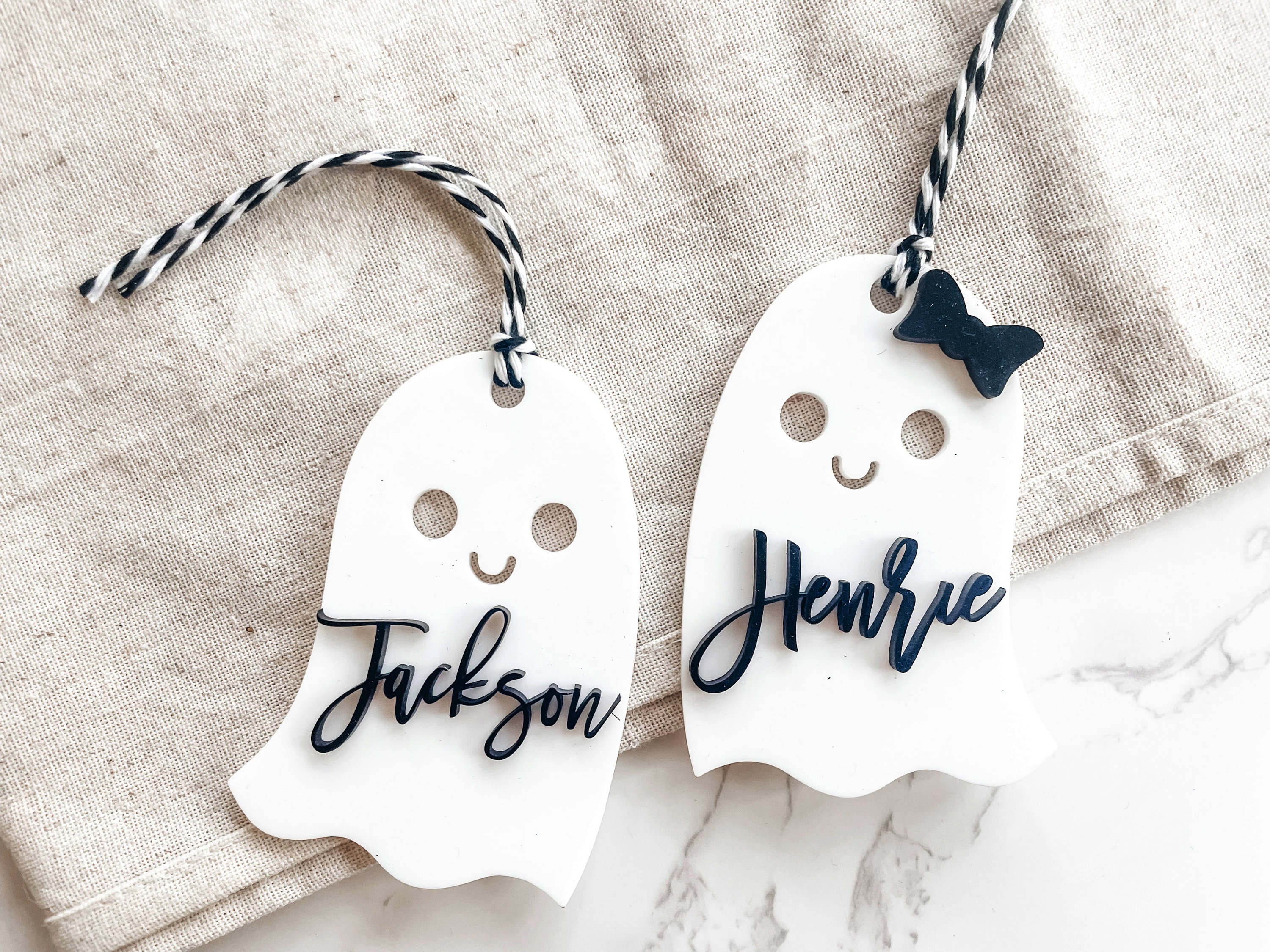 Boo Basket Tags Halloween Basket Tag Ghost Tag Halloween - Etsy