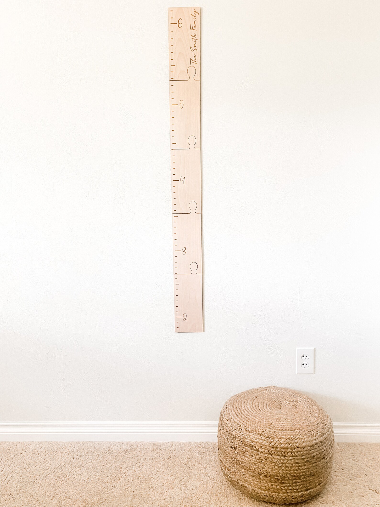 Family Growth Chart, Kids Growth Chart, Height Chart Ruler, Baby Shower ...