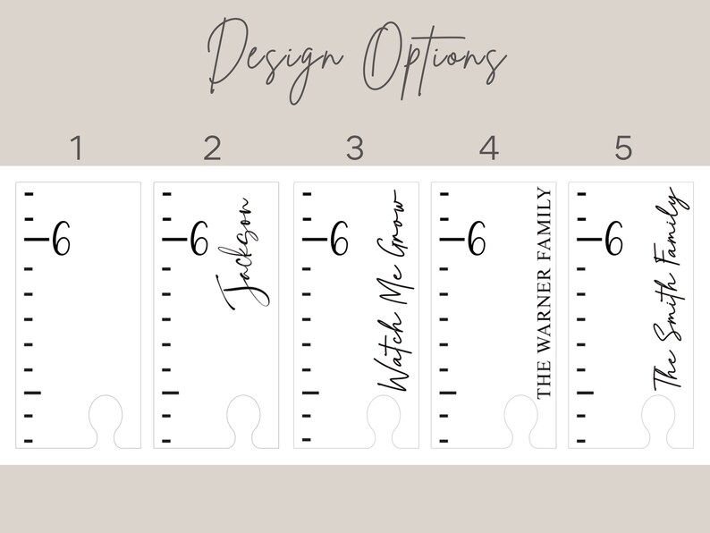 Family Growth Chart Kids Growth Chart Height Chart Ruler - Etsy