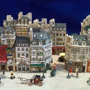 J Carlton Gault French Miniature Figurine Two Pieces Monet Artist With ...